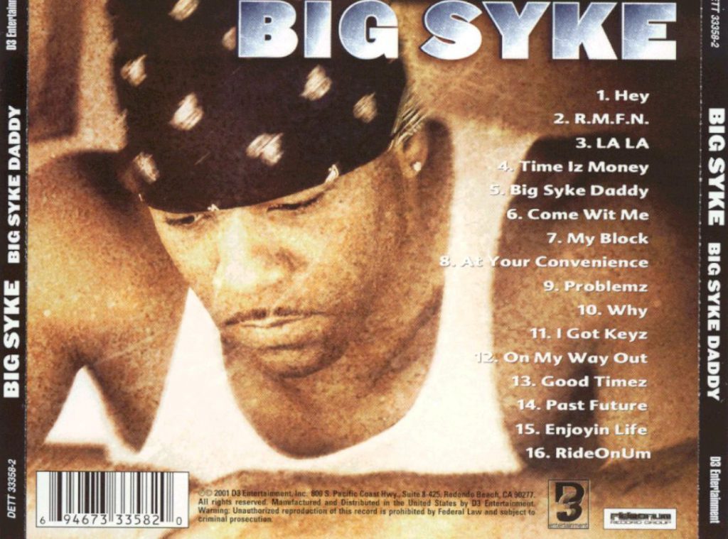 Big Syke - Big Syke Daddy (CD) | RAPSOURCE.NET